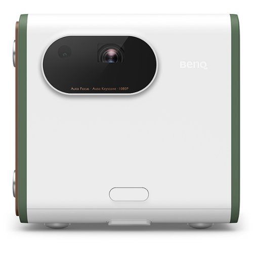 BenQ - GS50 1080p Smart Wireless Projector, Extra Bass Bluetooth ...