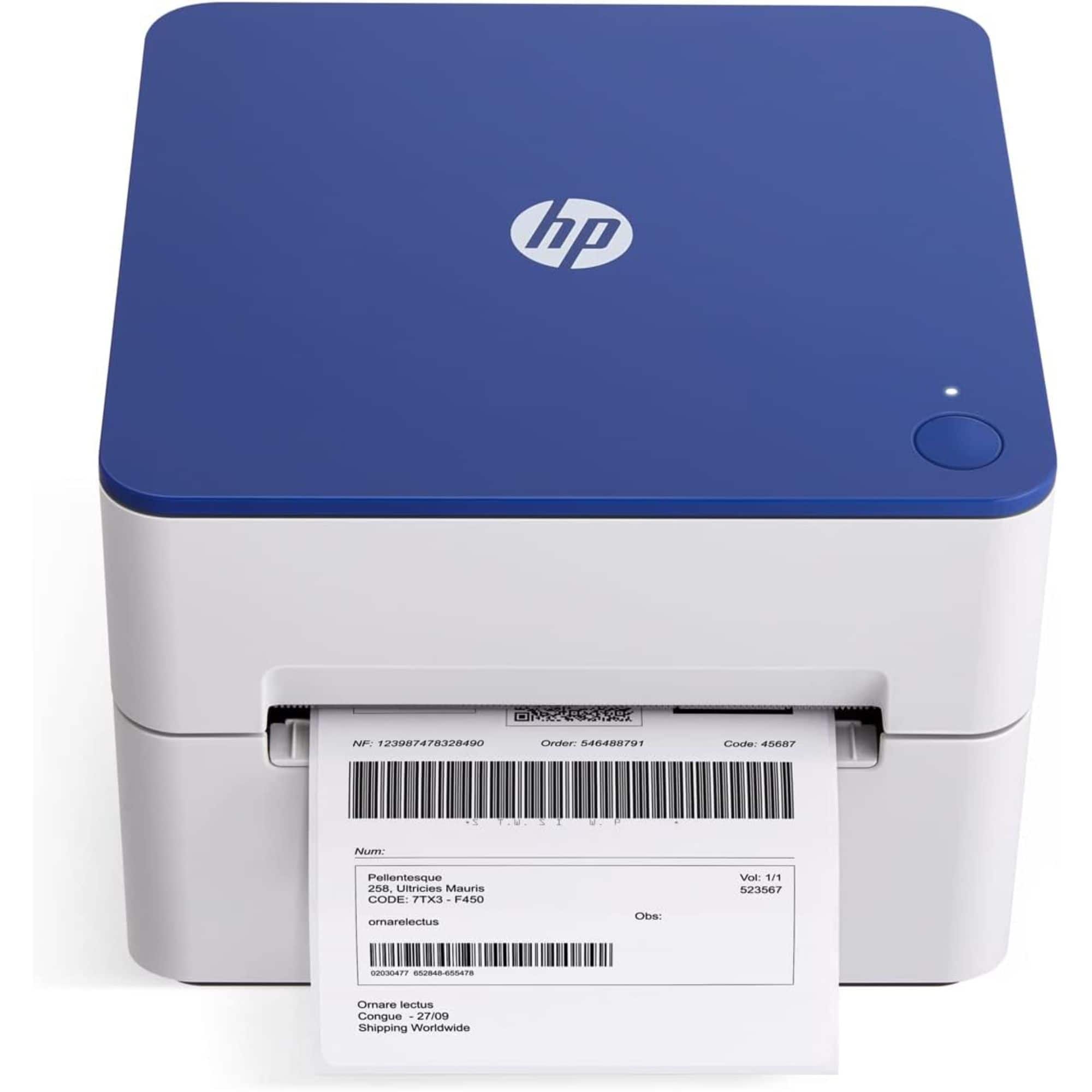 HP - Shipping Label Printer, Internal Tray 4x6 Direct Thermal Printer ...