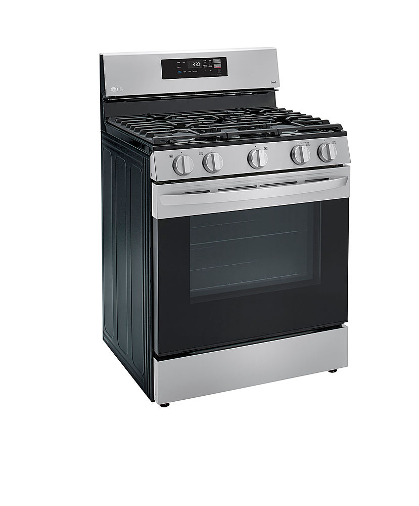 LG - 5.8 Cu. Ft. Smart Freestanding Gas Range with EasyClean and ...