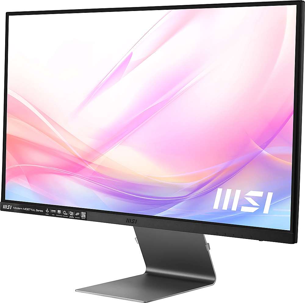MSI - Modern MD271UL 27" LED 4K UHD Monitor(DisplayPort,Type-C, HDMI ...