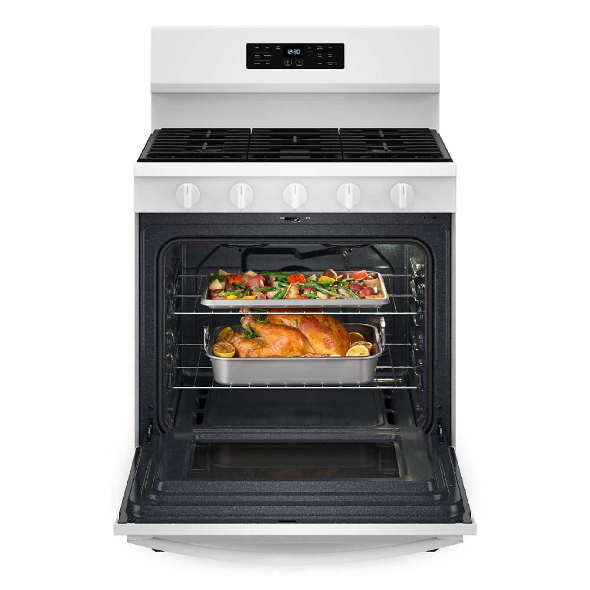 Whirlpool - 5.0 Cu. Ft. Freestanding Single Gas Range with Air Fry and ...